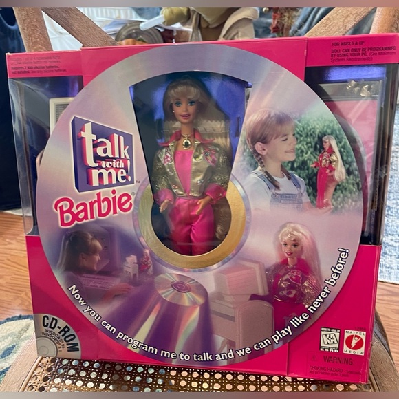 Other | Mattel 1997 Barbie Talk With Me Interactive Doll With ...